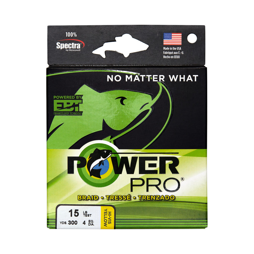 POWER PRO BRAID - 275M WHITE – Mainwarings Fishing